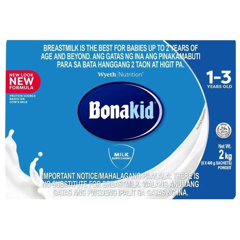 Bonakid Stage Powdered Milk Drink Plain For Children 1 To 3 Years Old ...