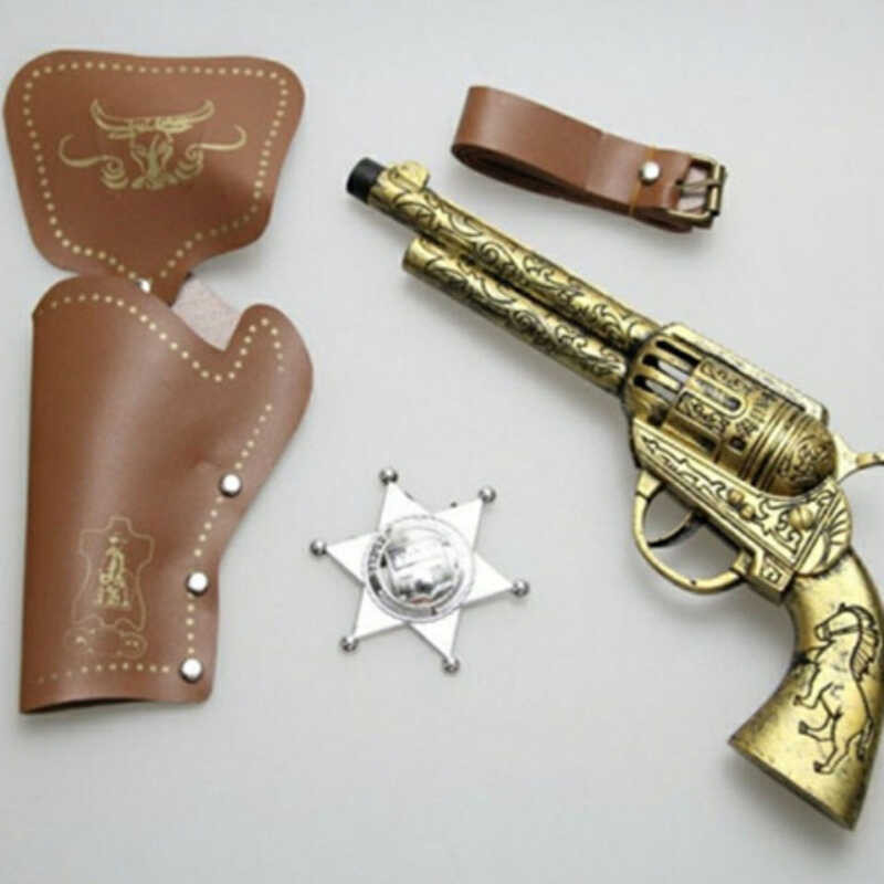Halloween Children's Boys Western Cowboy Toy Revolver with Holster ...