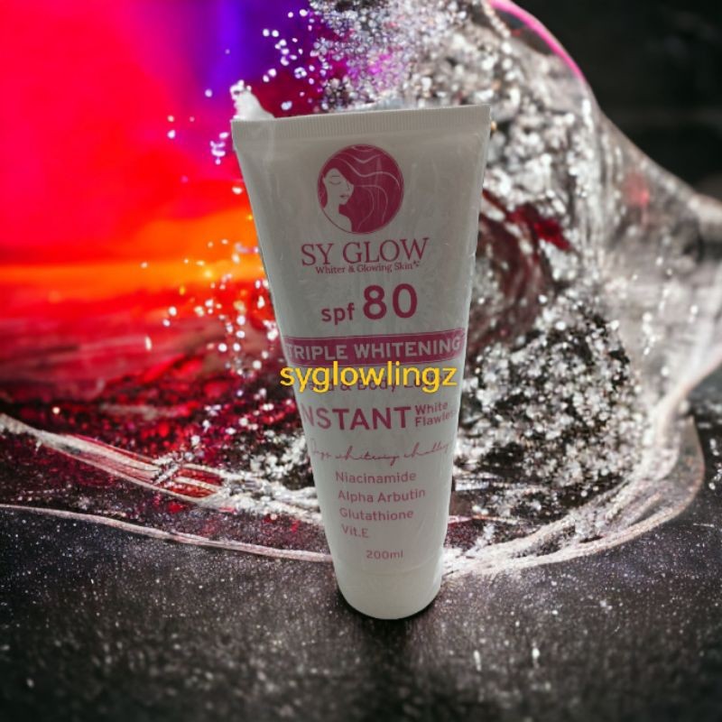 SY GLOW INSTANT WHITE SPF 80 LOTION 1PC | Shopee Philippines