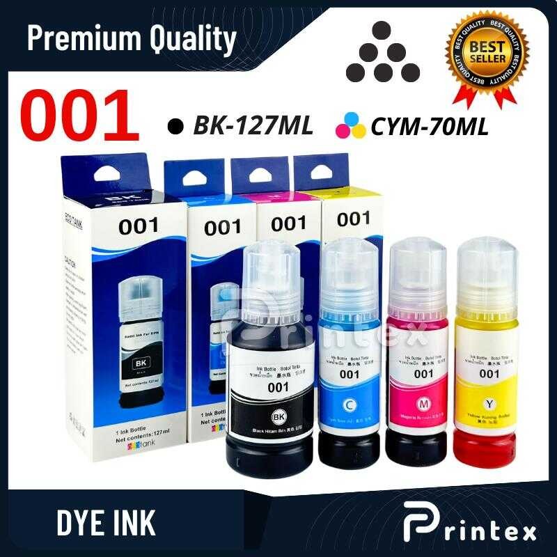 001 Refill Ink For Epson Ecotank L4150 L4160 L4260 L6160 L6170 L6190 ...