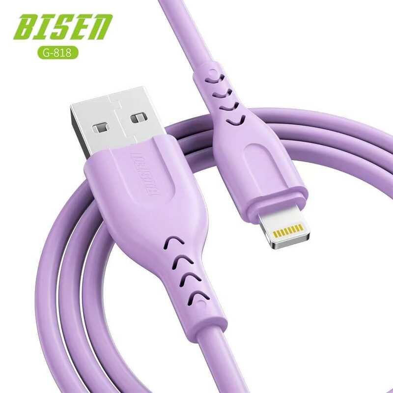 BISEN G818 Fast Charging Data Transfer Soft Cable For Micro Iph And ...