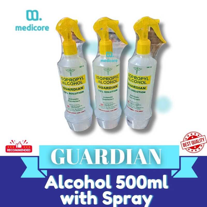 Isoprophyl Alcohol 500Ml,Spray GUARDIAN | Shopee Philippines