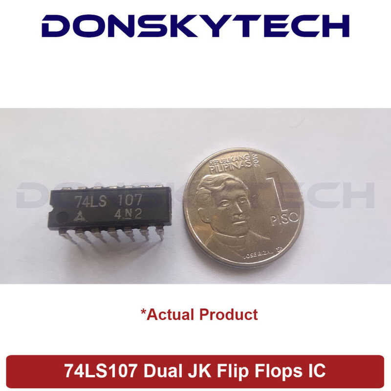 ORIGINAL 74107 74Ls107 Dual JK With Clear – High-Speed TTL Logic IC For ...