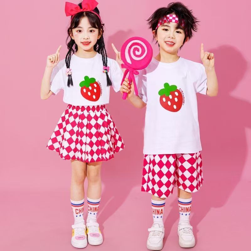 Children's costume Chorus Uniform Cheerleading Team Sports Meet Uniform ...