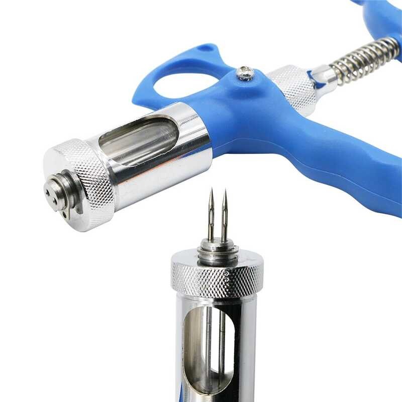 1 3 F Pc 5Ml Double Needle Poultry Chicken Pox Vaccine Thorn Syringe ...