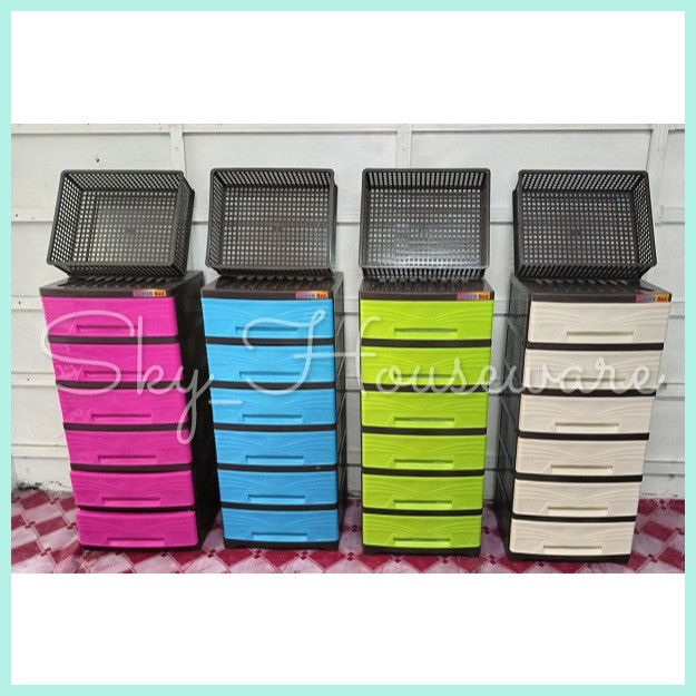 (#399-6L) UNI-LUCKY 6 LAYER DRAWER POWER BOX ULTIMATE DRAWER WITH TRAY ...