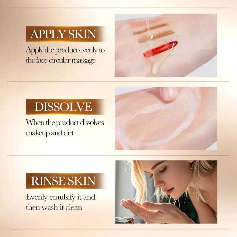BIOAQUA Boquanya Rice Original Slurry Pore Makeup Removal Cleansing Oil ...