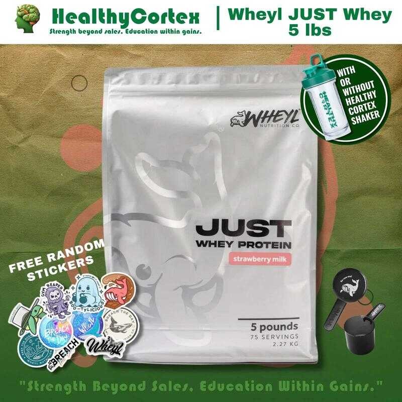 Wheyl JUST Whey Protein Powder Fiver 75 Servings 12A | Shopee Philippines