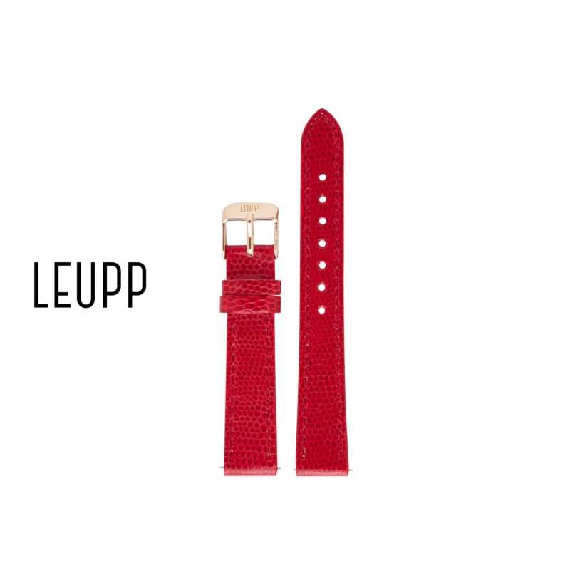 LEUPP Lizard Ruby/ Rose Gold Watch Strap, 16Mm 755 | Shopee Philippines