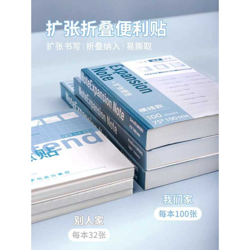 Grade 2 Class Foldable Postgraduate Exam Adhesive Notepads for Middle ...