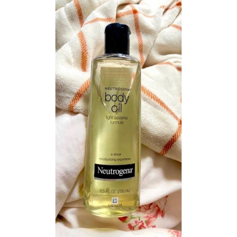 Neutrogena Body Oil, Light sesame formula | Shopee Philippines