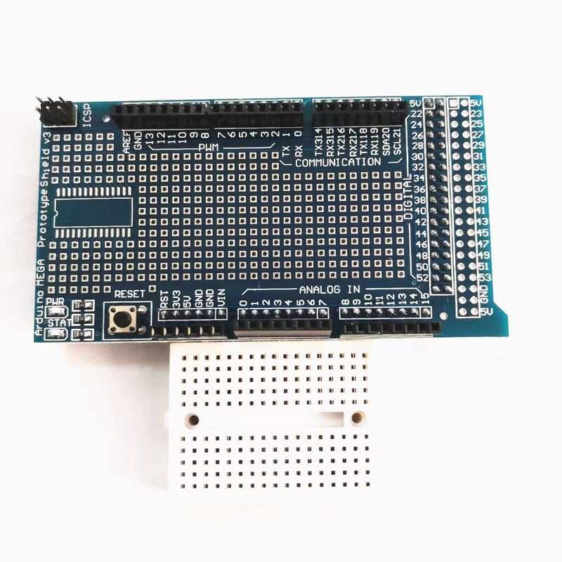 Large MEGA2560/1280 ProtoShield V3 Prototype Expansion Board Including ...
