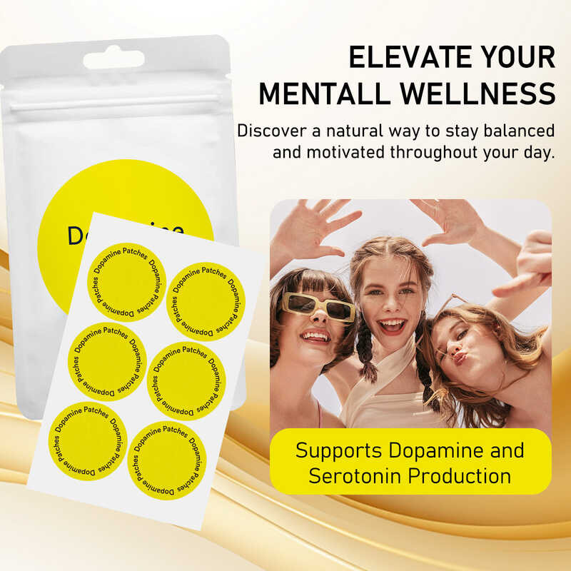 GLP-1 Patches Gentle Ingredients Care for the Body Dopamine Patches ...