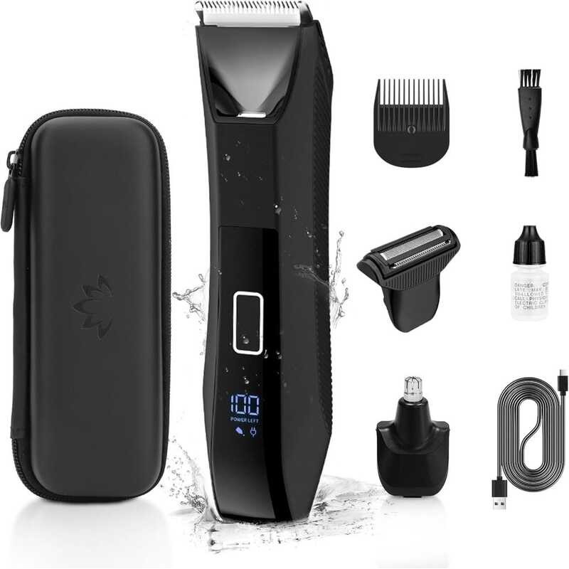 A Manscape 3-In-1 Trimmer Men, Groin, Pubic & . Shaver No-Nick, Nose ...