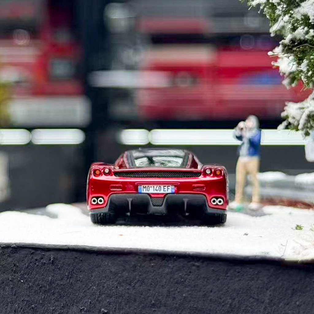 King Model 1/64 Ferrari ENZO Metal Red Diecast car Car Model Simulation ...