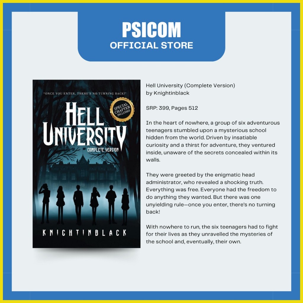 Psicom - [PREMIUM] Hell University Complete Version by Knightinblack | Shopee Philippines