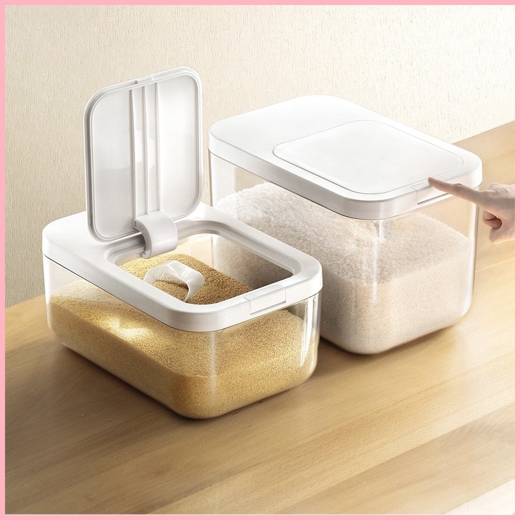 Classy Luxe Rice Box Insect-proof Moisture-proof Sealed Rice Storage ...