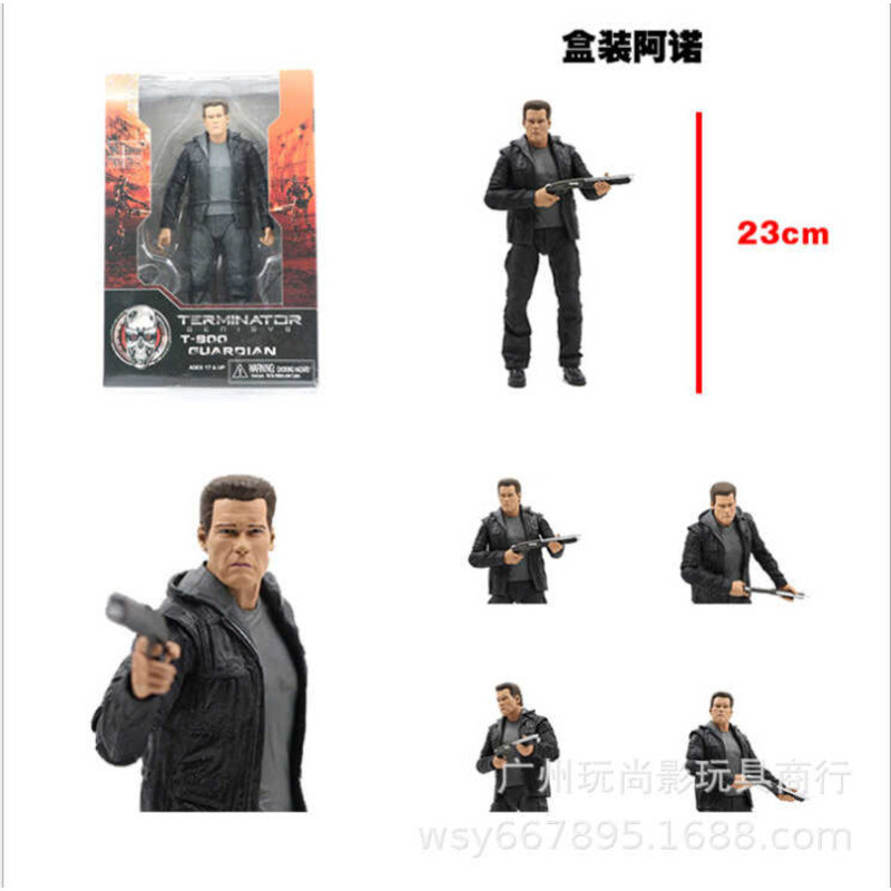 Wanshangying NECA Movie Classic T800 Terminator Elderly Aloy Action ...