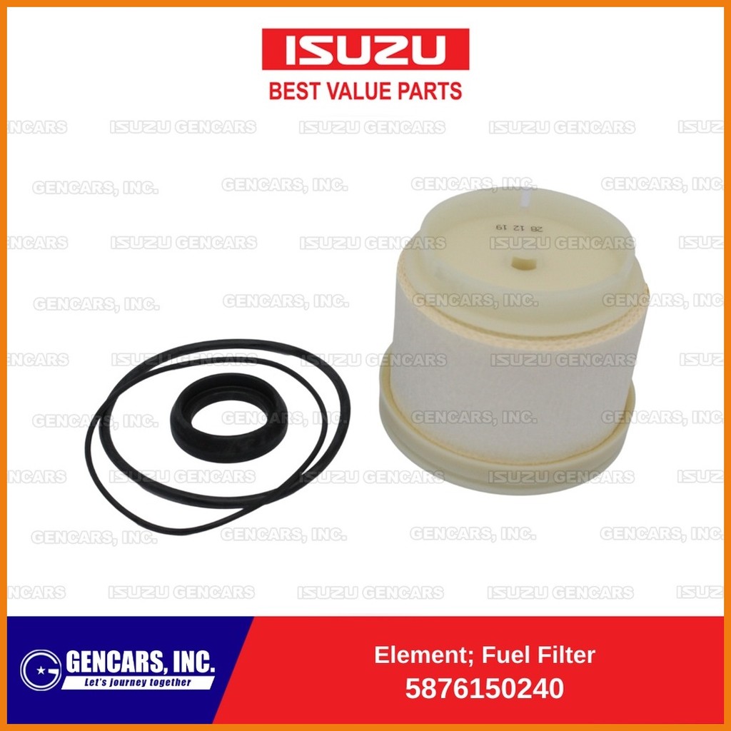 Isuzu Fuel Filter for Dmax 2015 / Mux 2015-2019 4JK1/4JJ1/RZ4E (5 ...