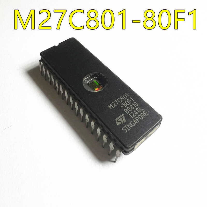 M27C801-80F1 Direct Insert DIP-32 Memory Chip EPROM Programmable ...