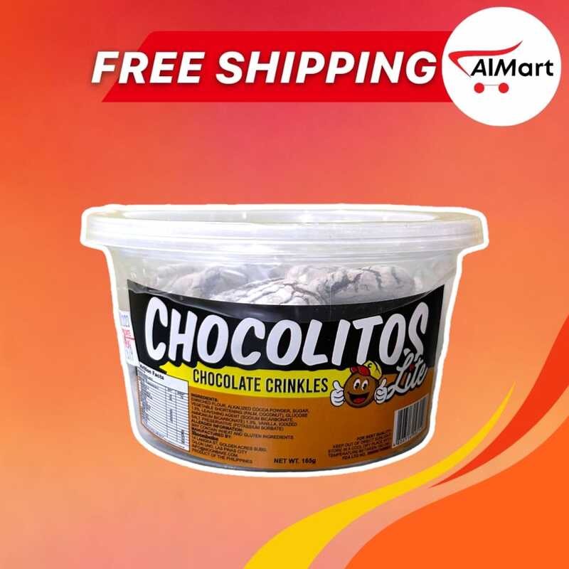 CHOCOLITOS CHOCOLATE CRINKLES (150 Grams) (30 Pieces) 4B8 | Shopee ...