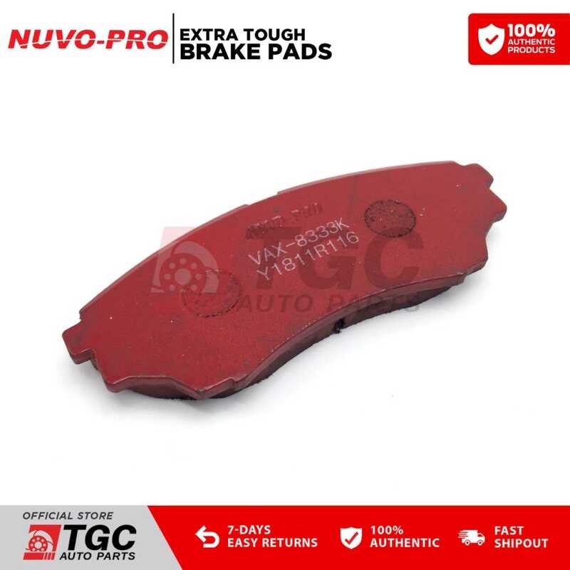 Pro NUVO Brake Pad For Ford Everest Ford Ranger 4X4 Vax-8333K (Front ...