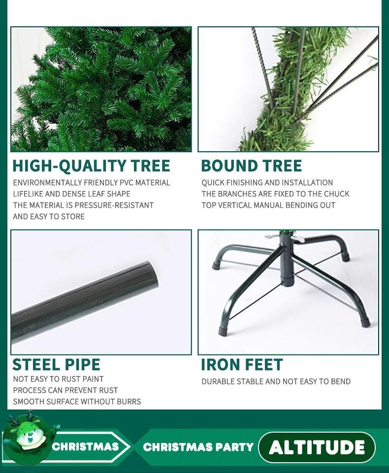 MIC Christmas Tree 2FT/4FT/5FT/6FT/7FT Christmas Tree Set Christmas ...