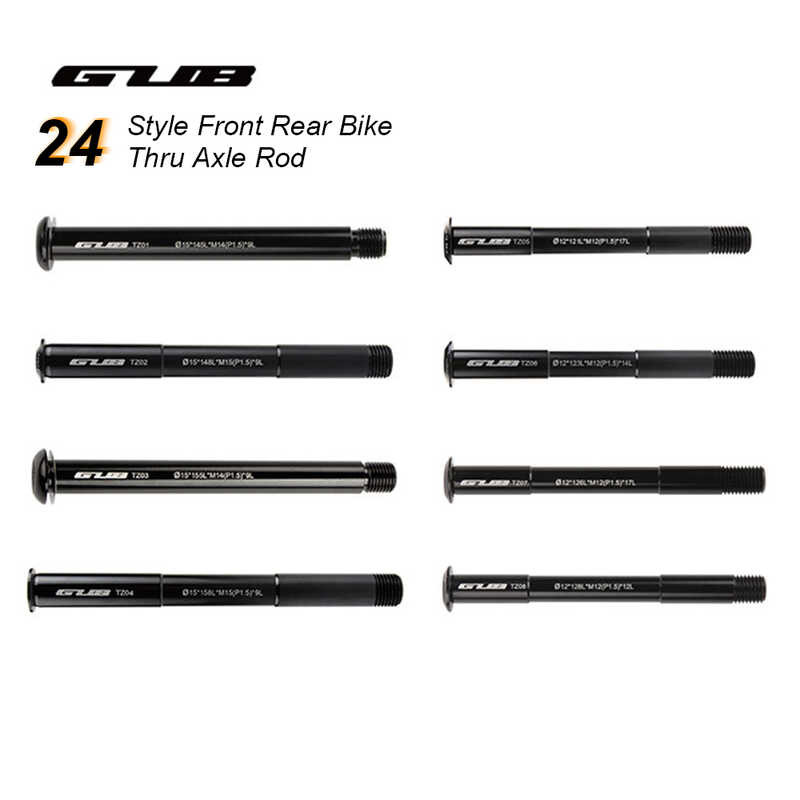 Tt GUB 12/15Mm Front Rear Bike Shaft Thru Axle Rod For MTB Road Bicycle ...