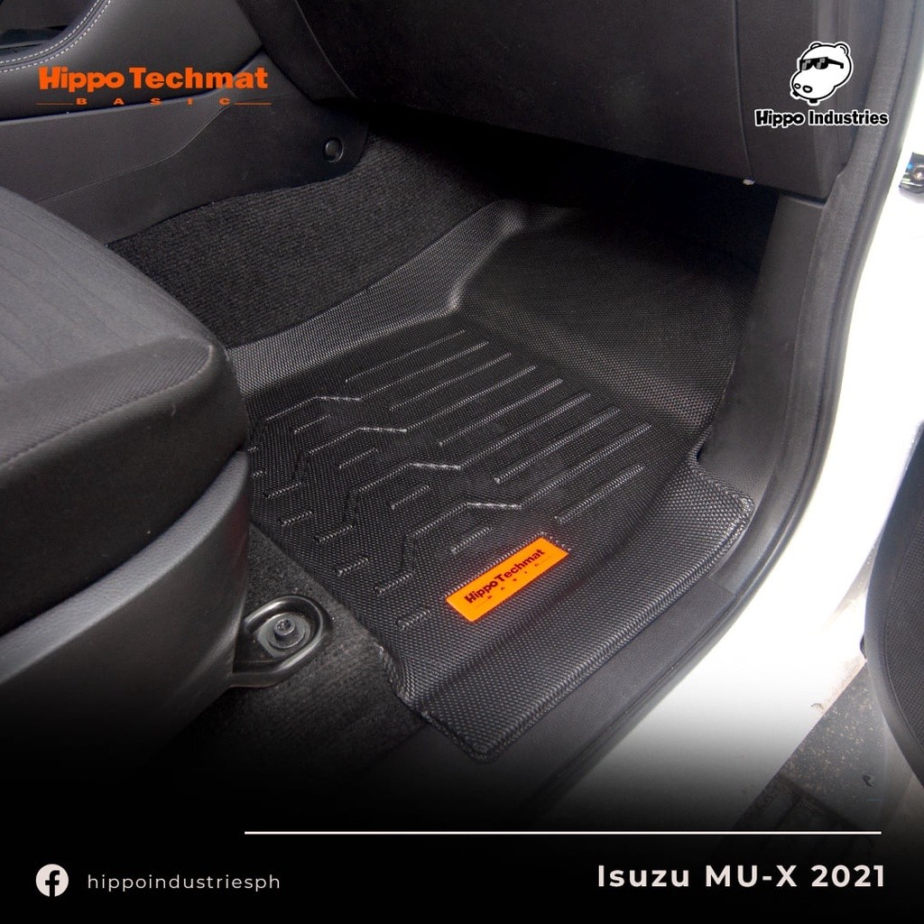 Isuzu Mux 2022 to 2025 Hippo Techmat Deep Dish Floor Matting Thailand ...