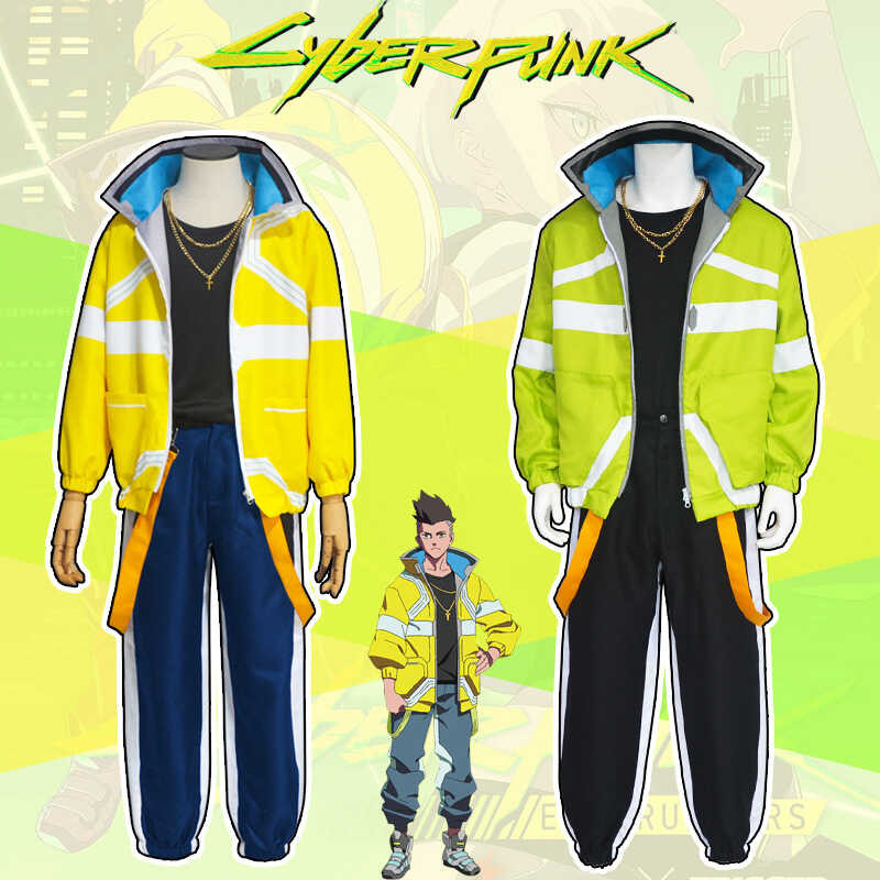 Edgerunners David C Suit Runner Lucy 2077 Costume Cosplay Cyberpunk ...