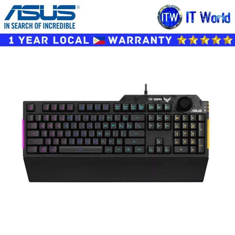 Itw | ASUS TUF Gaming K1 Wired RGB Keyboard Bcc | Shopee Philippines