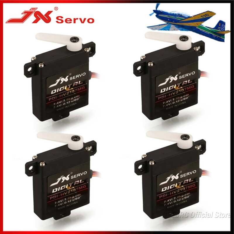 JX 1 6 Mini Servo 2/4/6Pcs 7.9Kg Torque Digital Pdi-Hv2107mg Steering ...