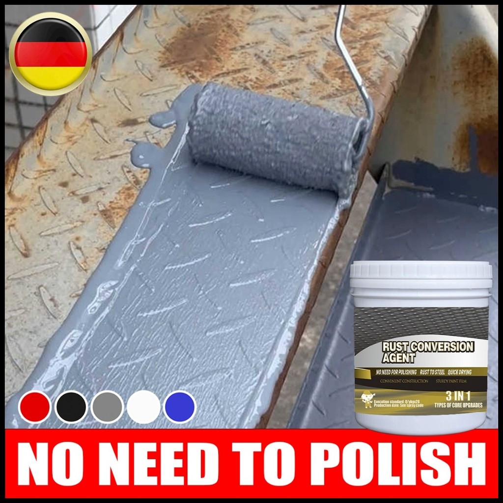 3 in 1 Anti Rust Paint for Metal water-based Steel Stair Railings ...