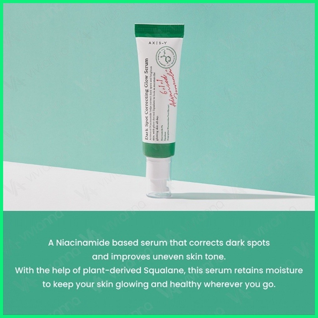 Axis-Y Dark Spot Correcting Glow Serum Acne Wrinkle Brighten skin 50ML ...