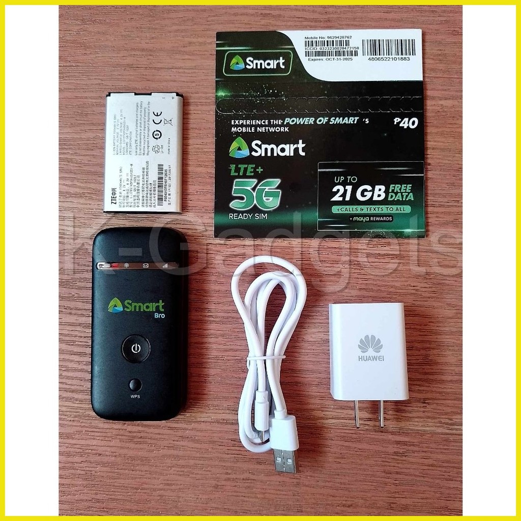 Smart 3.5G HSPA+ 4G LTE Pocket Wifi - with FREE Charger // with Smart ...