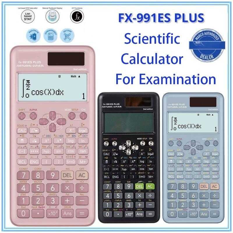 Scientific Calculator Fx-991Es Plus 2Nd Edition Applicable For Entrance ...