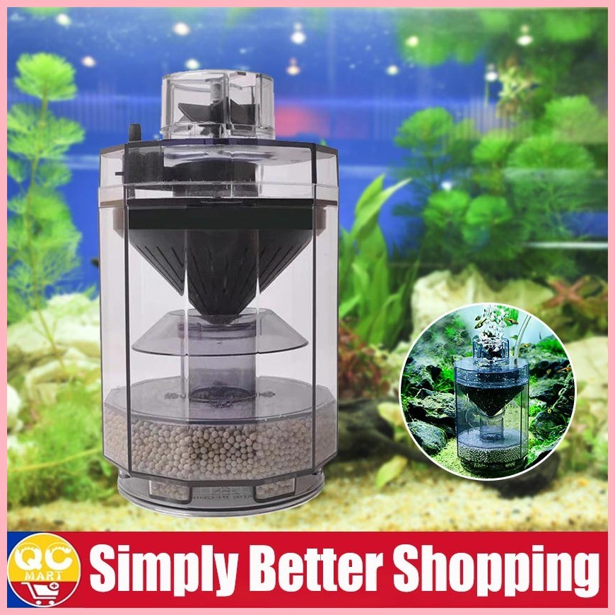Aquarium Filter Aquarium Fish Poop Stool Manure Suction Separator Tanks ...