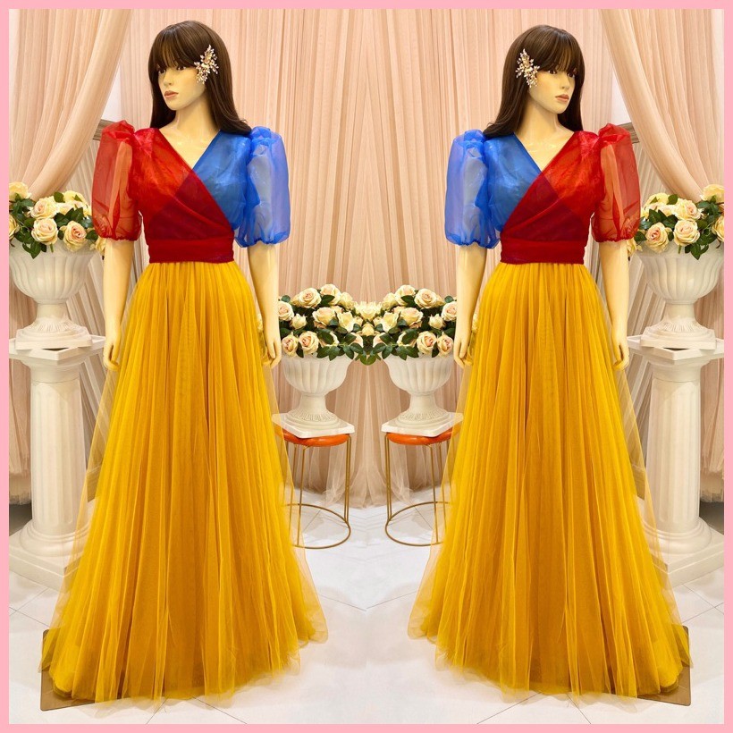 MODERN FILIPINIANA ONE SIDE COVER TOP | Shopee Philippines