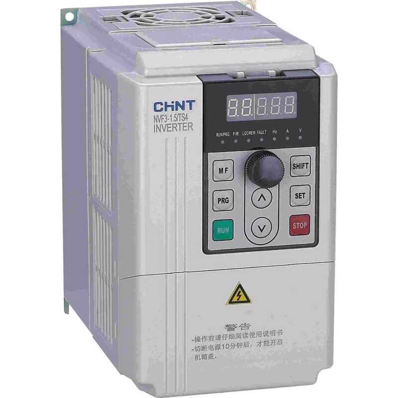 Chint Inverter NVF3-1.5/TS4 Constant Torque Heavy Duty Fan Pump Light ...