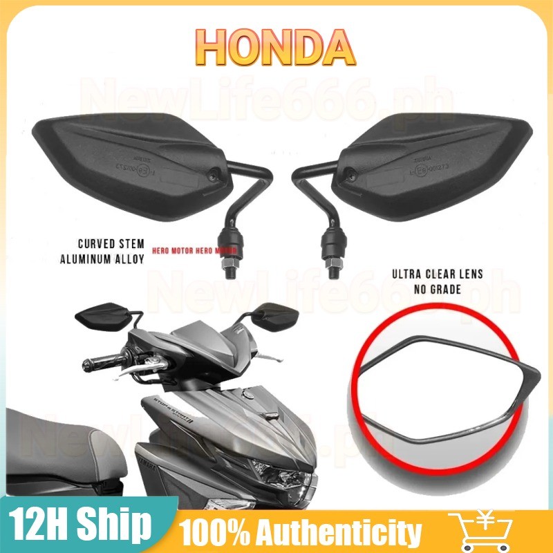 YAMAHA MIO i 125 LEGITMOTO Curved Stem Side Mirror for Motorcycle ...
