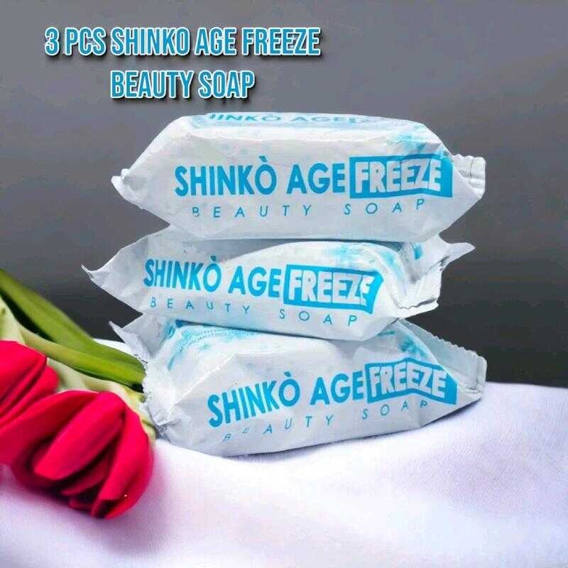Shinko Age Freeze Beauty Soap Pack Of 3, Fragrance-Free Body Wash For ...