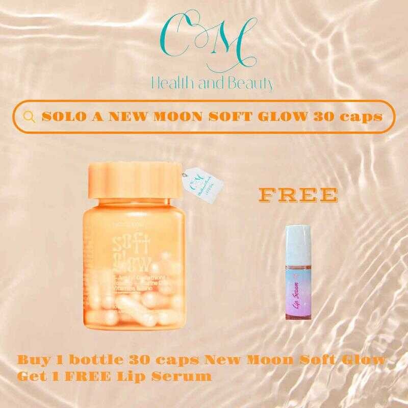 NEW MOON SOFT GLOW 30 Capsules [Solo, Duo, Trio] All-In-One-Formula (S ...