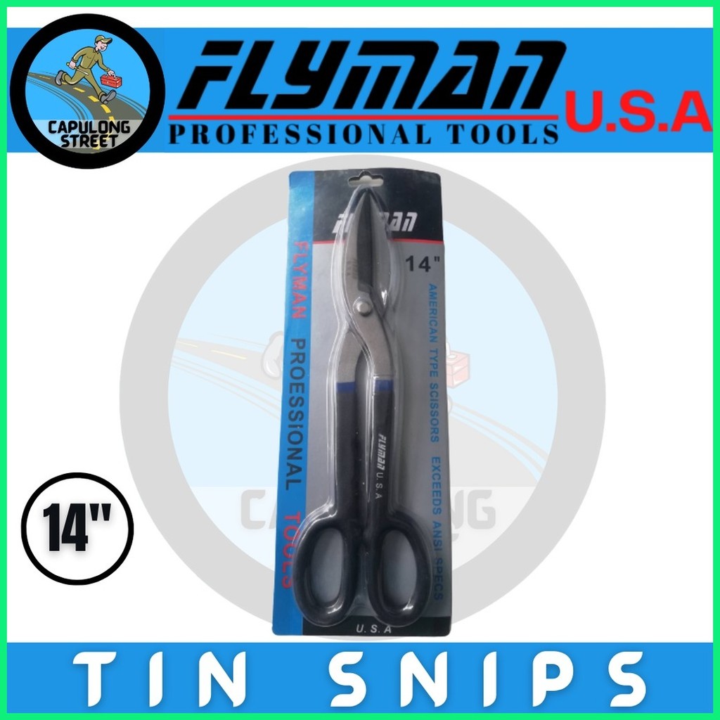 Capulong Flyman Tinman Snip 14" Gunting Yero / Pang Gupit ng Yero ...