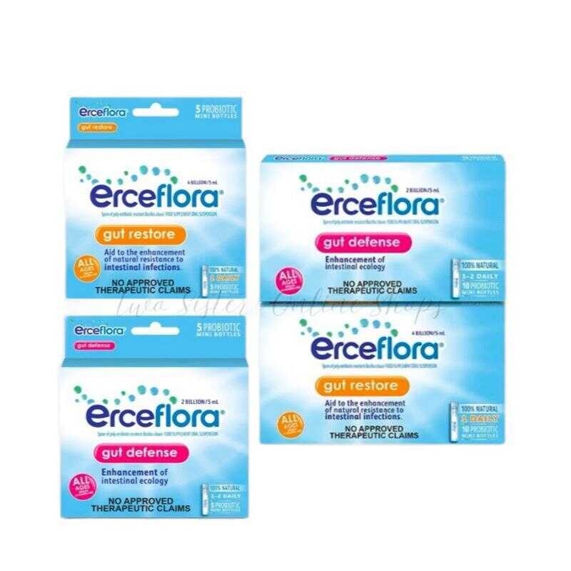 Erceflora Restore And Gut Defense Probiotics For All Ages Ac1 | Shopee ...