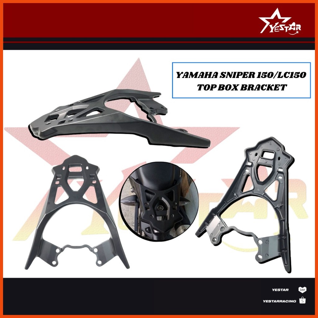 Yestar PH Sparrow Bracket Top Box Bracket Moto Box Grab Bar Bracket For ...