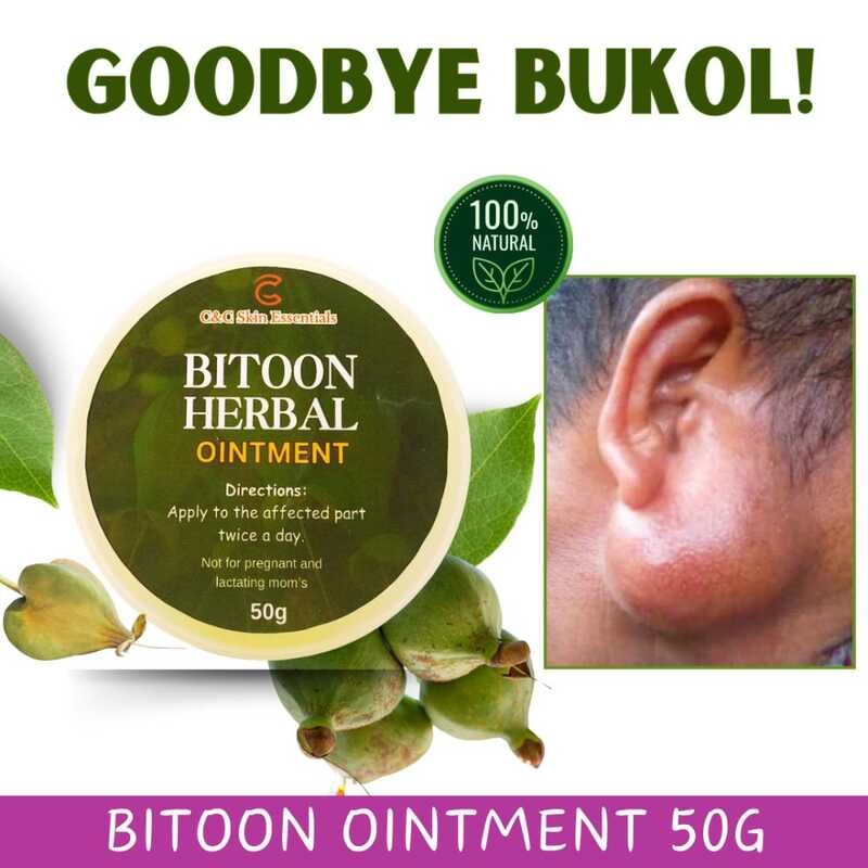 PURE BITOON Herbal Ointment BITUON Gamot Sa Bukol Cysts, Tumor, Goiter ...