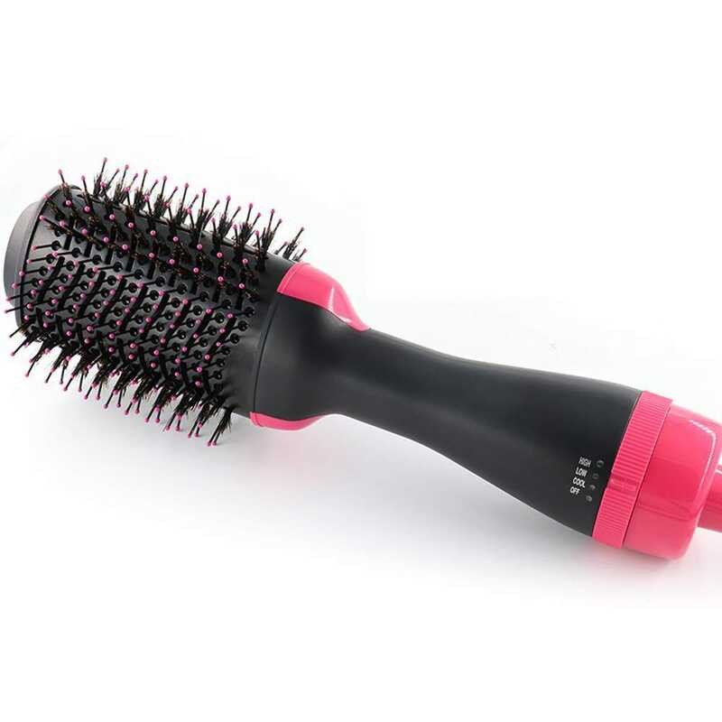 Hair Dryer & Styler ONE Step, Hot Air Brush For Straightener Curler ...