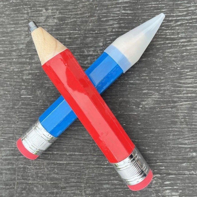 Wooden Giant Pencil 34CM Big Pencil,Fashion With Eraser Prop Novelty ...
