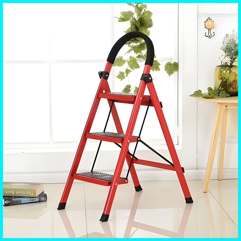 3 to 6 steps Ladder Foldable Aluminum heavy duty Hagdanan Folding ...