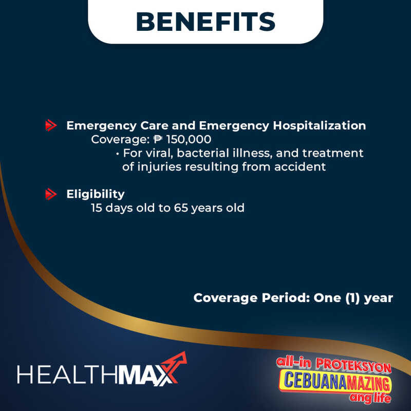 4Ad Cebuana Lhuillier Healthmax Medical Insurance Plan| HMO Ercare Up ...